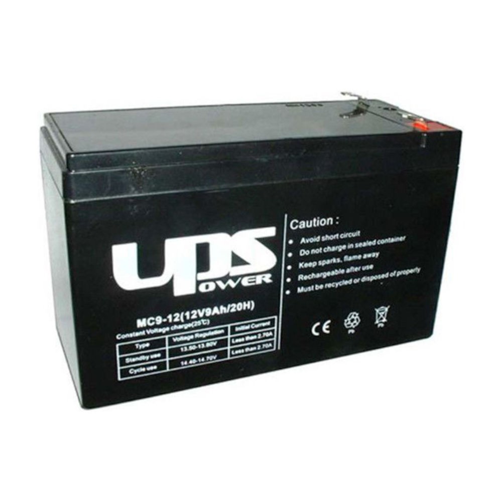 UPS 12V, 9Ah, zselés, ólom akkumulátor, gondozásmentes - meromuszerek.hu
